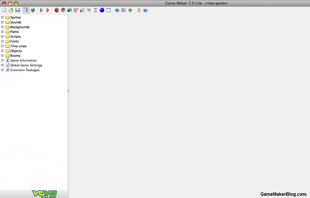 GameMaker 7 for Mac – IDE (Third Beta) | GameMakerBlog